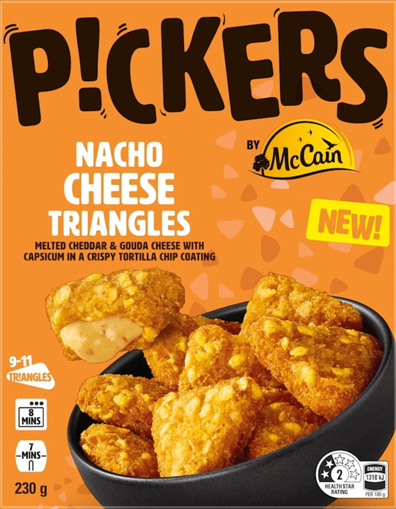 Nacho Cheese Triangles